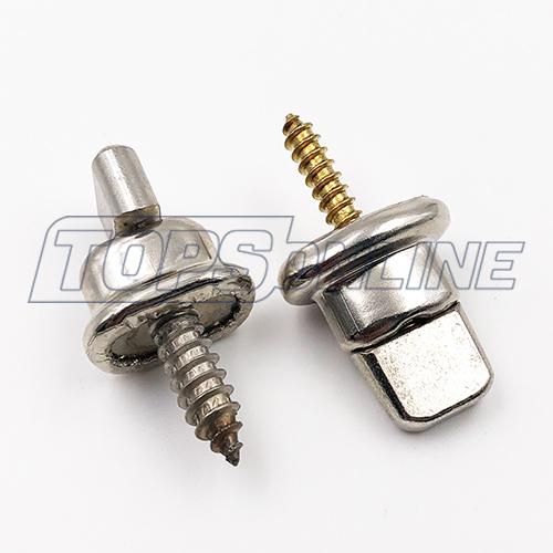 Common Sense Turnbuckle Fastener 1 Screw Base Double Neck Studs - Snaps ...