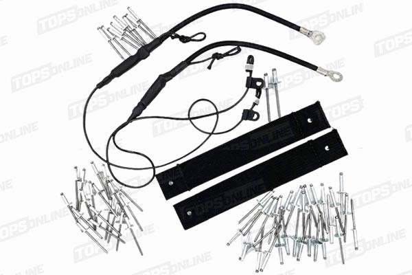 Convertible Top Quarter Strap Kit | Topsonline.com